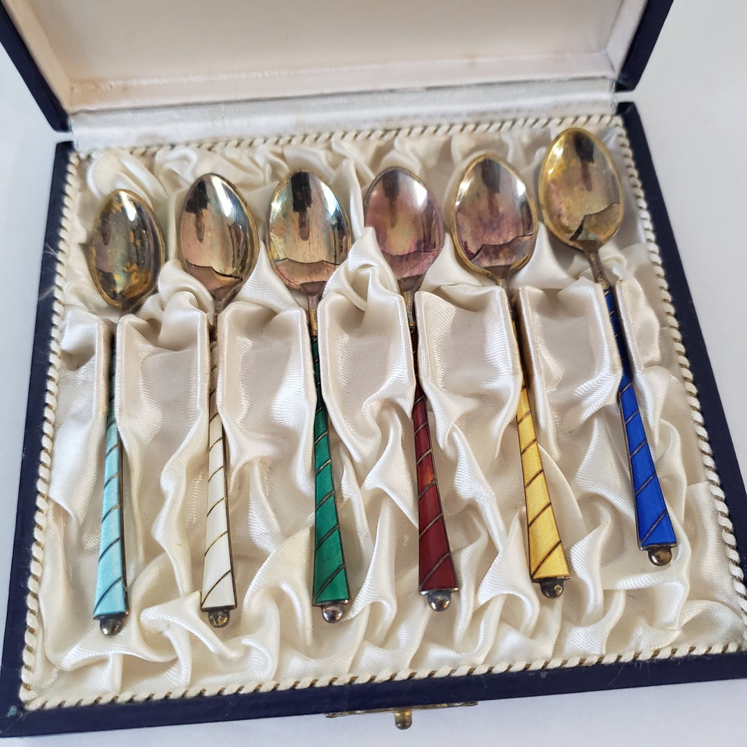 STERLING ELA Egon Lauridsen Denmark Sterling Silver Demitasse Spoon ...