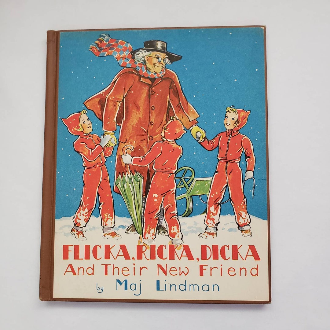 Vintage Book Flickr Rickard Dicks and Their New Friends by Maj Lindman ...