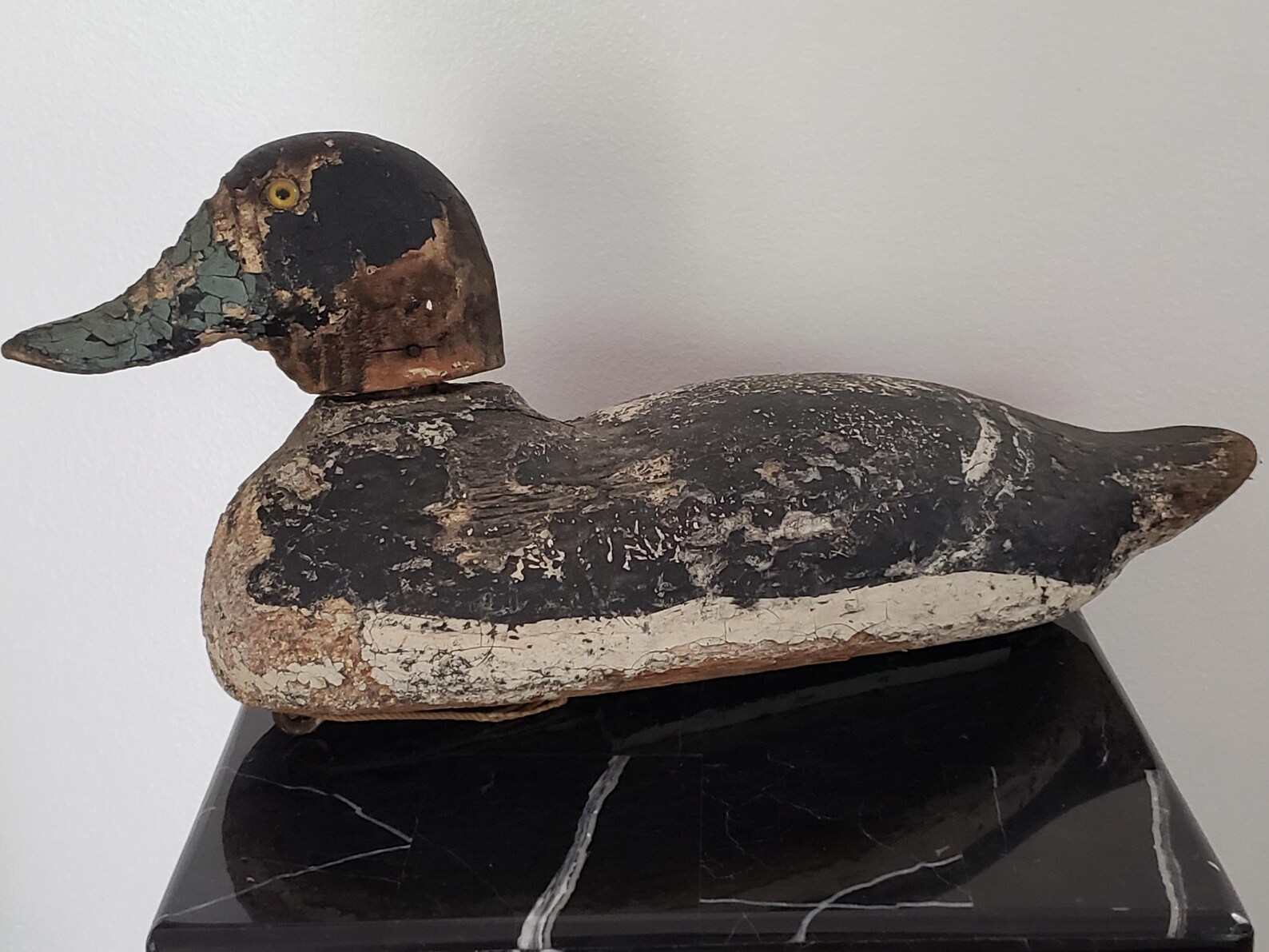 Rare Antique Decoy Duck Early Collectible Maker Marked - Etsy