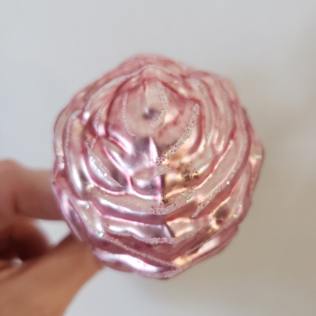 Flower Clip Christmas Ornament Retro Vintage Collectible Christmas ...