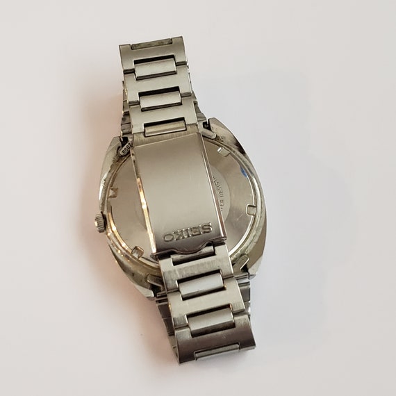 Seiko Watch Automatic Day Date Rare Retro Collectible… - Gem
