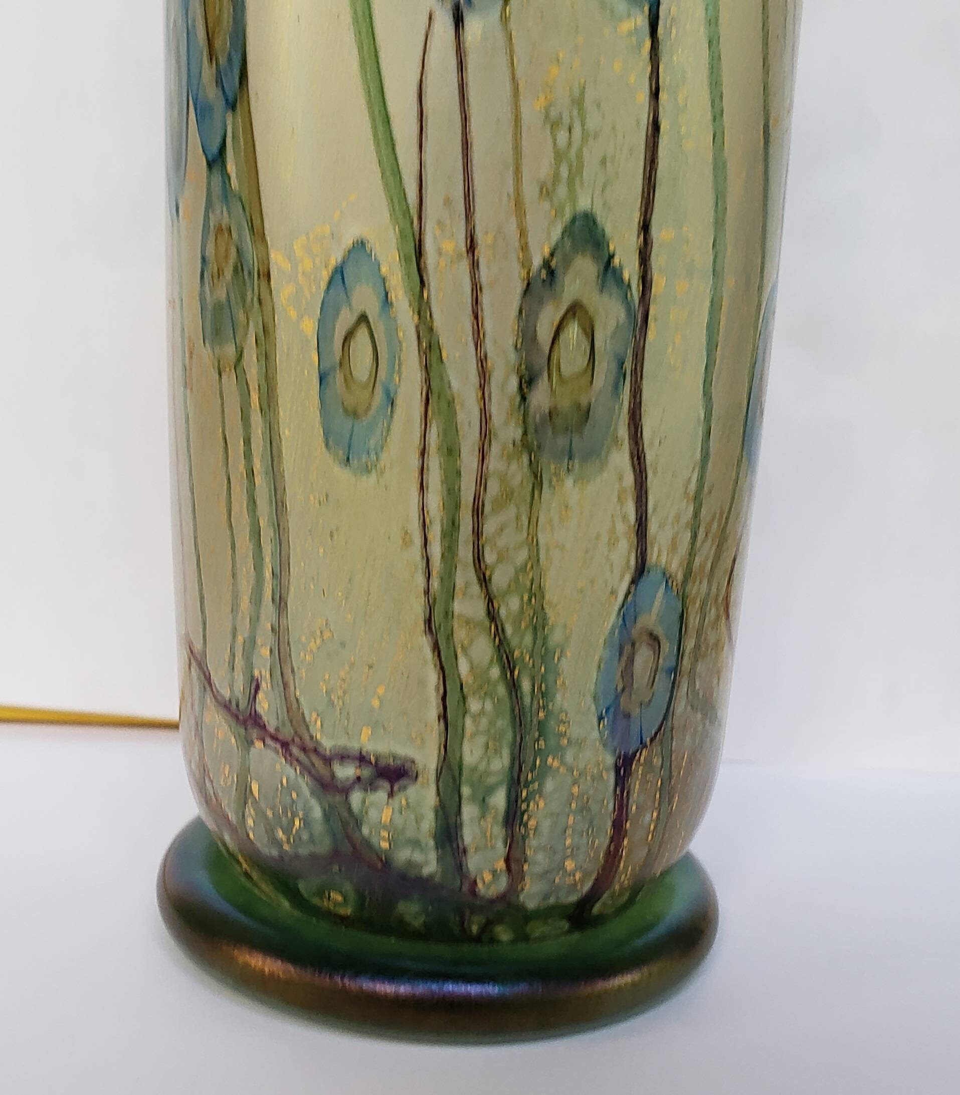 Rare Vintage Art Glass Vase Stunning Studio Glass - Etsy