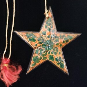 Star Ornament Retro Christmas Collectible Star Colorful - Etsy