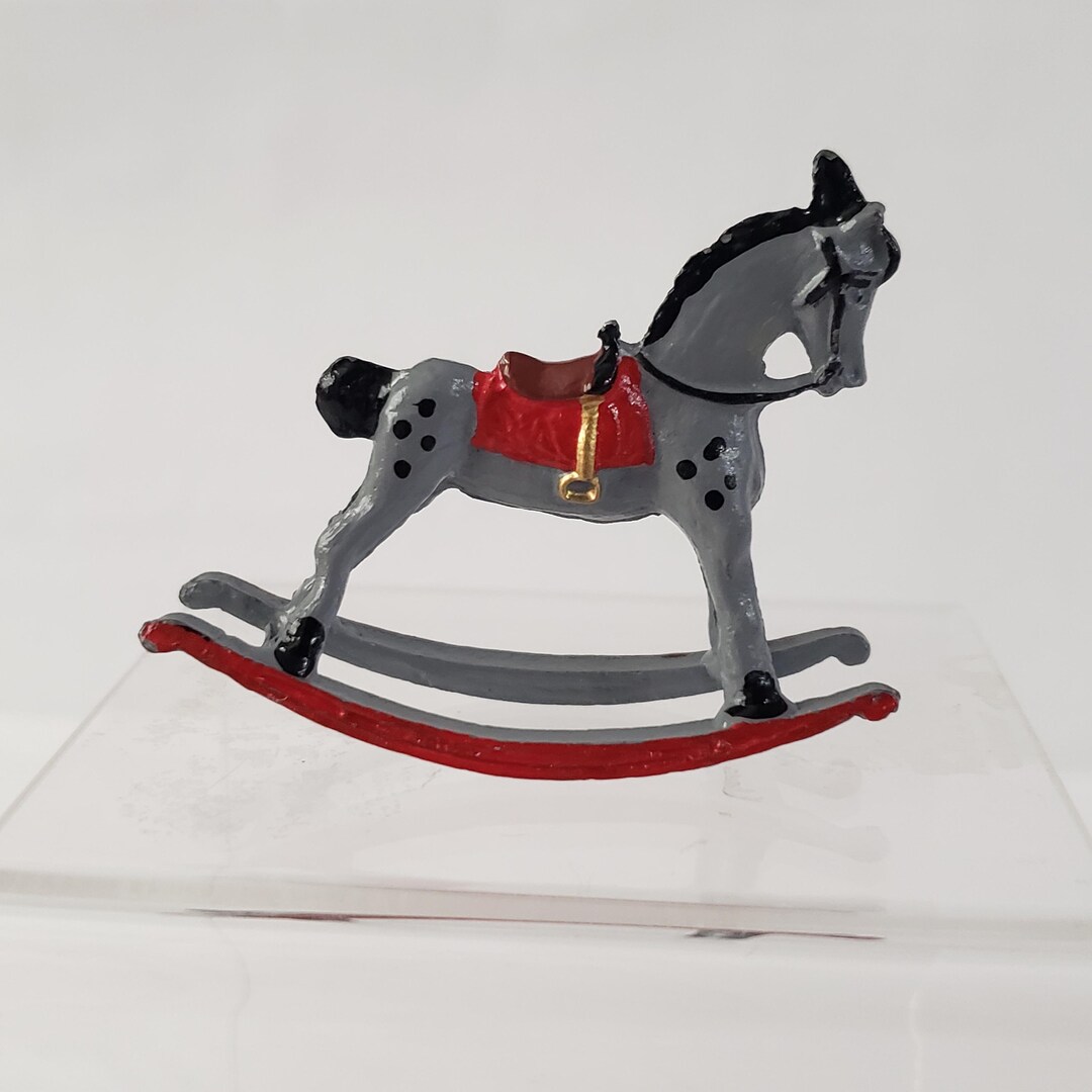 Metal Rocking Horse Retro Collectible Decoration - Etsy