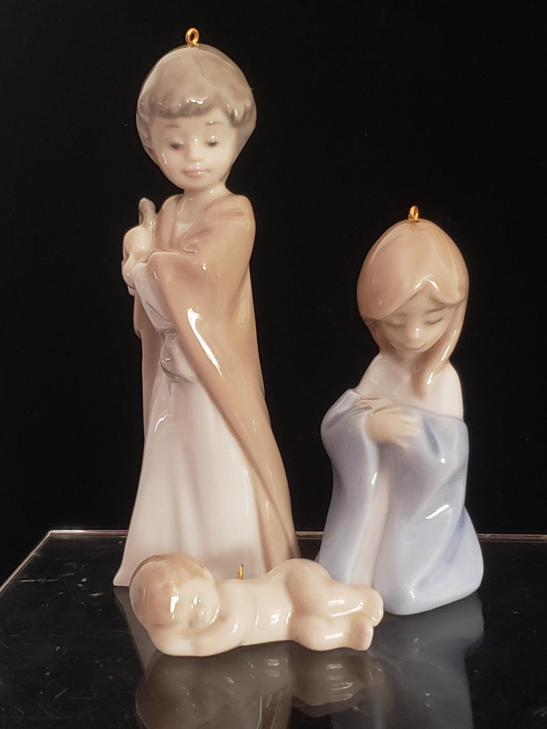 Lladro Ornaments Mini Sagrada Familia Nativity Collectible Made in ...