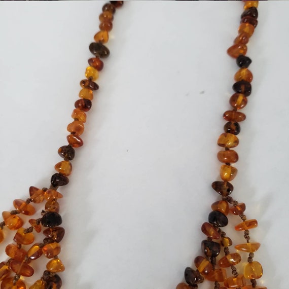 Rare Antique Necklace Retro Collectible Multiple Stra… - Gem