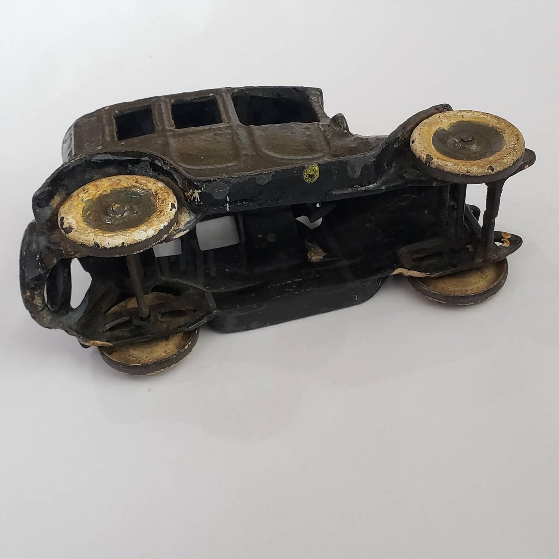 Antique Die Cast Taxi Toy Arcade Cast Iron Taxi Cab Toy - Etsy