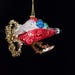 Santa Claus Flying a Plane Ornament Vintage Christmas Collectible ...