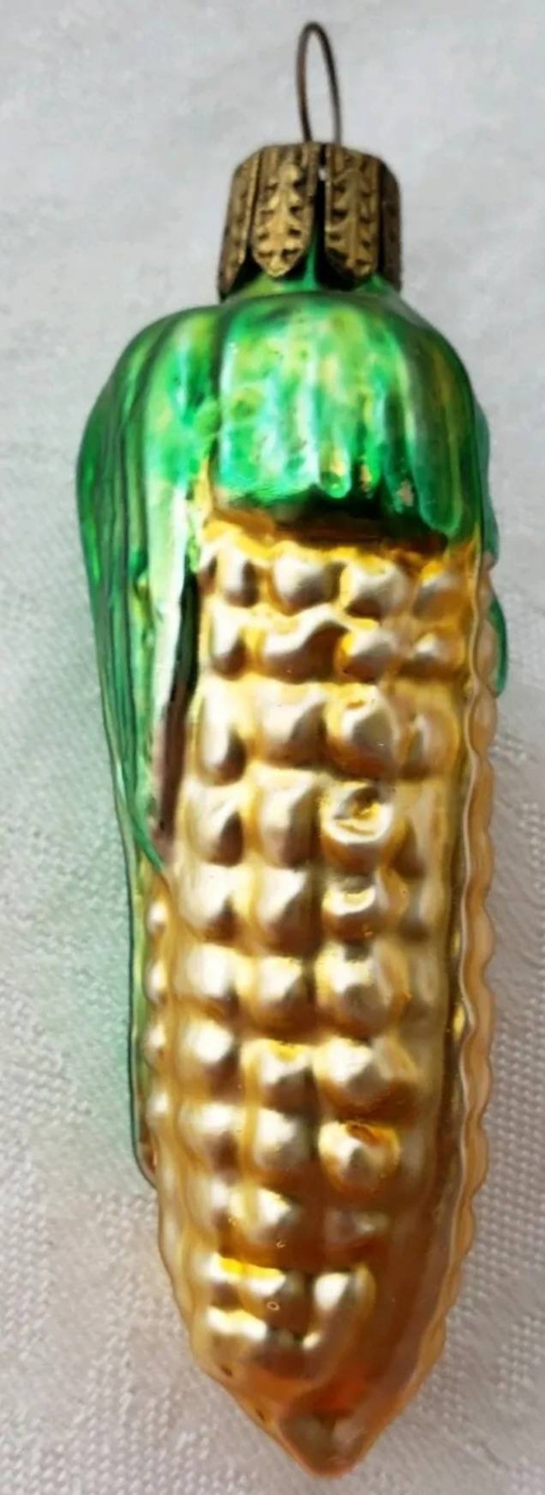 Vintage Christmas Ornament Corn Cob Retro Collectible Christmas ...