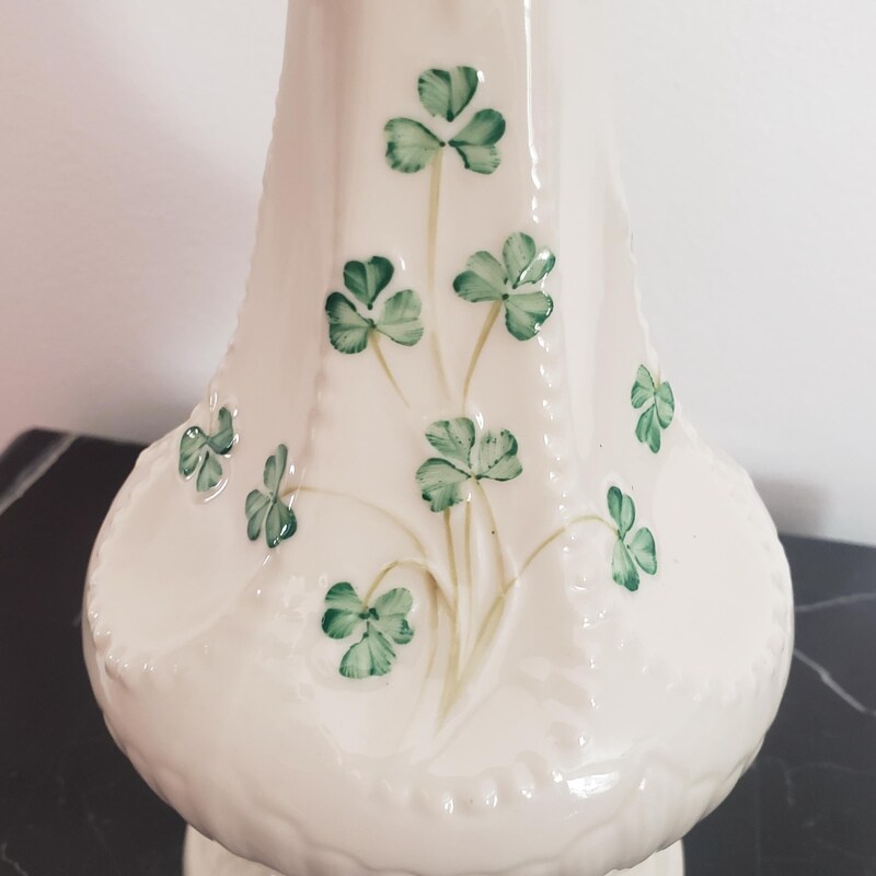 Belleek Shamrock - Etsy
