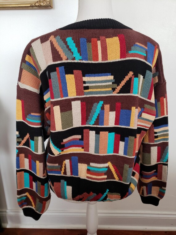 Sweater Christine Foley Cardigan Book Theme Collecti… - Gem