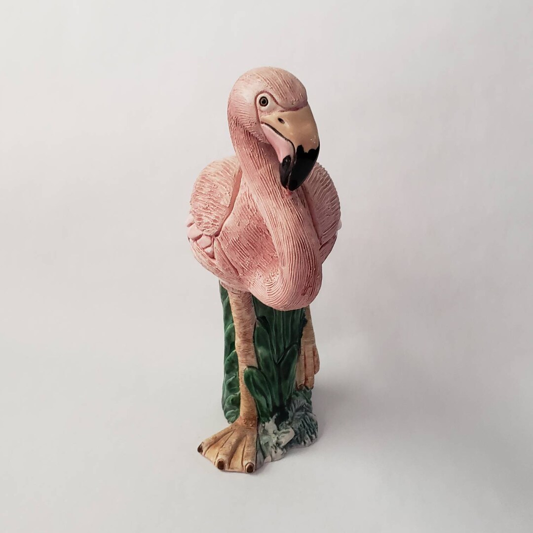 Flamingo Figurine Retro Collectible Decor - Etsy