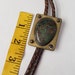 Rare Antique Bolo Stone Center Handmade Early Collectible Southwestern ...