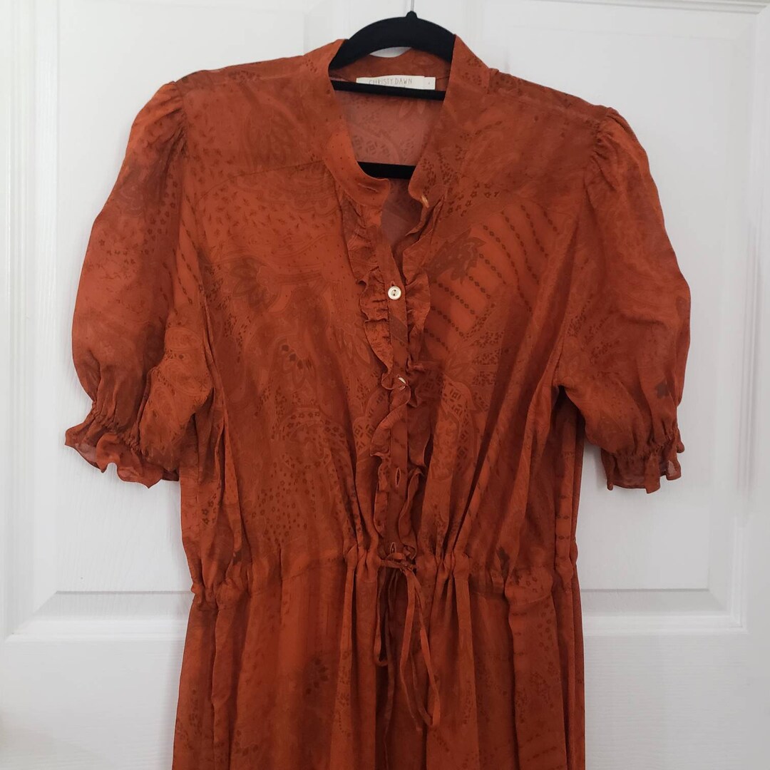 Dress Designer Christy Dawn Size Large Honoring Mother Earth - Etsy