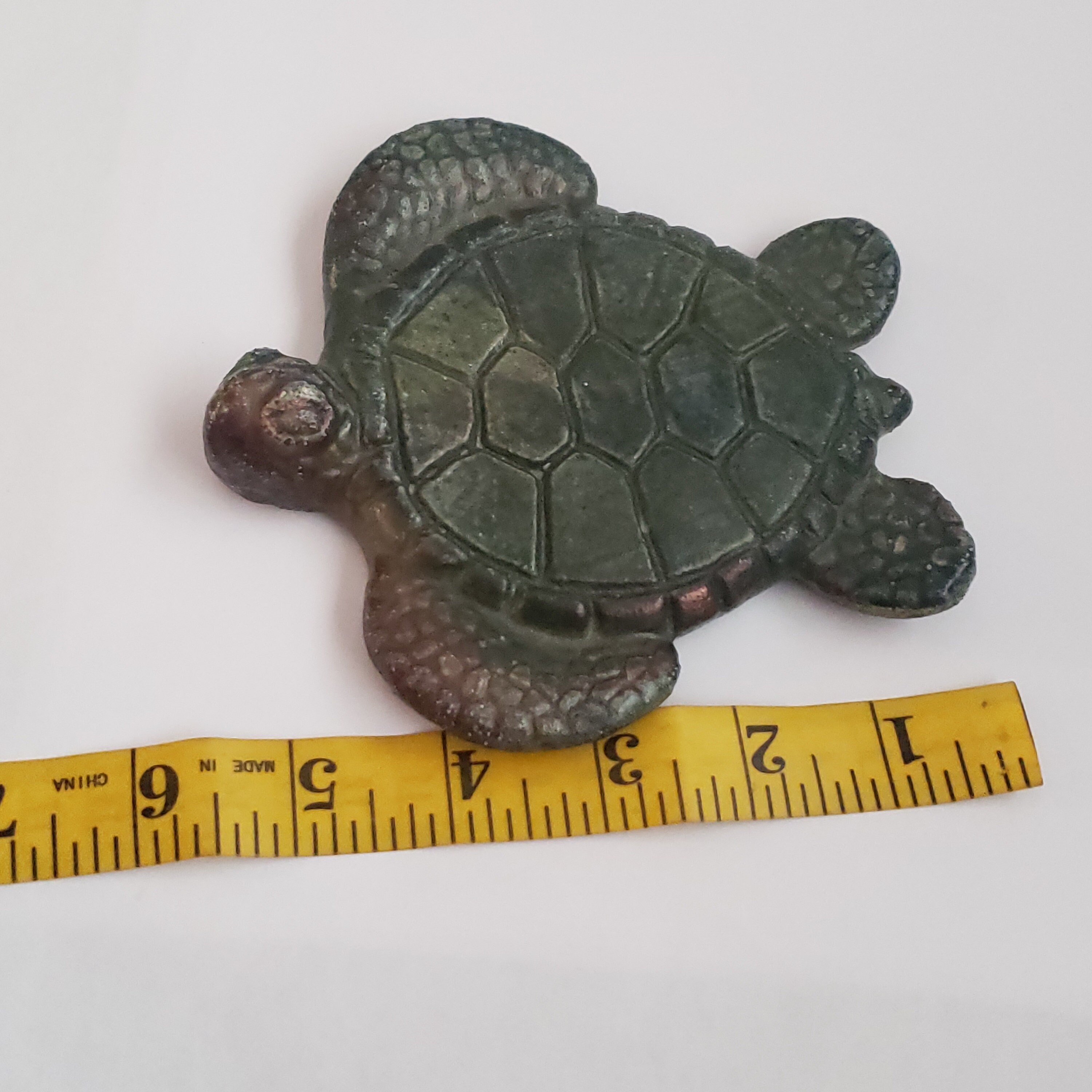 Sea Turtle Pottery Figurine Collectible Studio Pottery - Etsy
