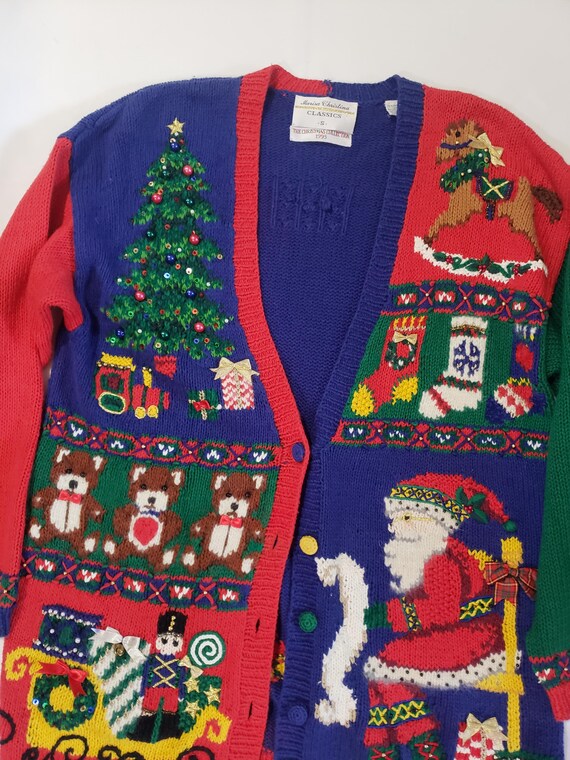 Christmas Sweater Marisa Christina Size Small Christm… - Gem