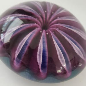 Paperweight Signed Glass Art Glass Collectible Studio Glass - Etsy