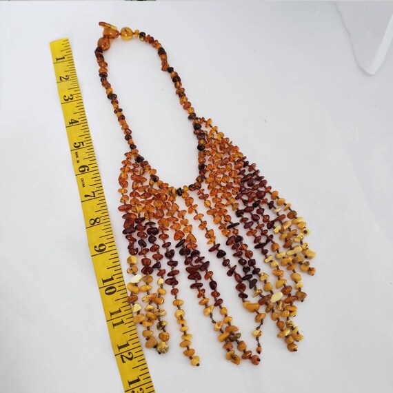 Rare Antique Necklace Retro Collectible Multiple Stra… - Gem
