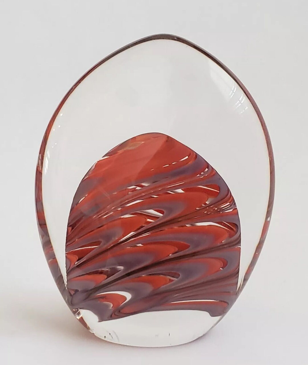 Paperweight Art Glass Artist Signed Studio Rare Collectible - Etsy