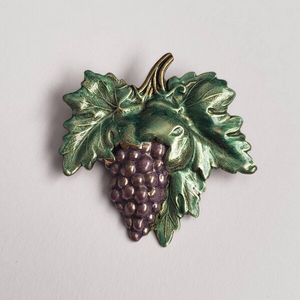 Grape Cluster Pin - Etsy