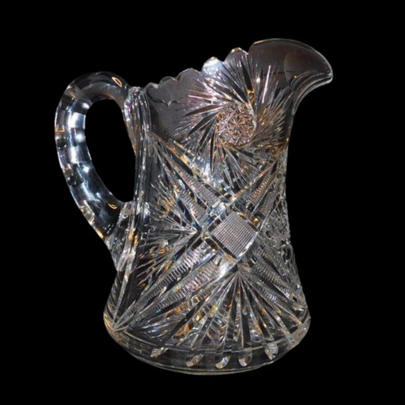 Crystal Pitcher - Etsy