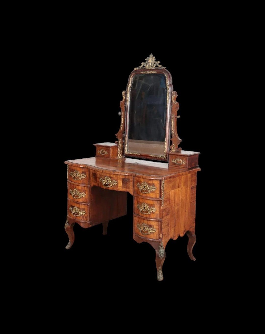 Antique 19th Century French Rococo King Louis Vanity - Etsy