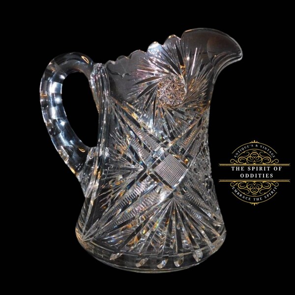 Crystal Pitcher - Etsy