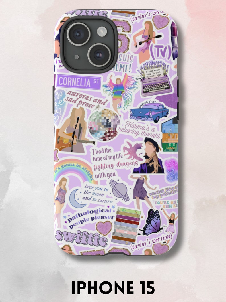 Taylor Swift Phone Case: Swiftie Collage Samsung S23 Case Show Your Love in Style - Etsy