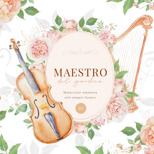 Wedding Music Clipart - Etsy