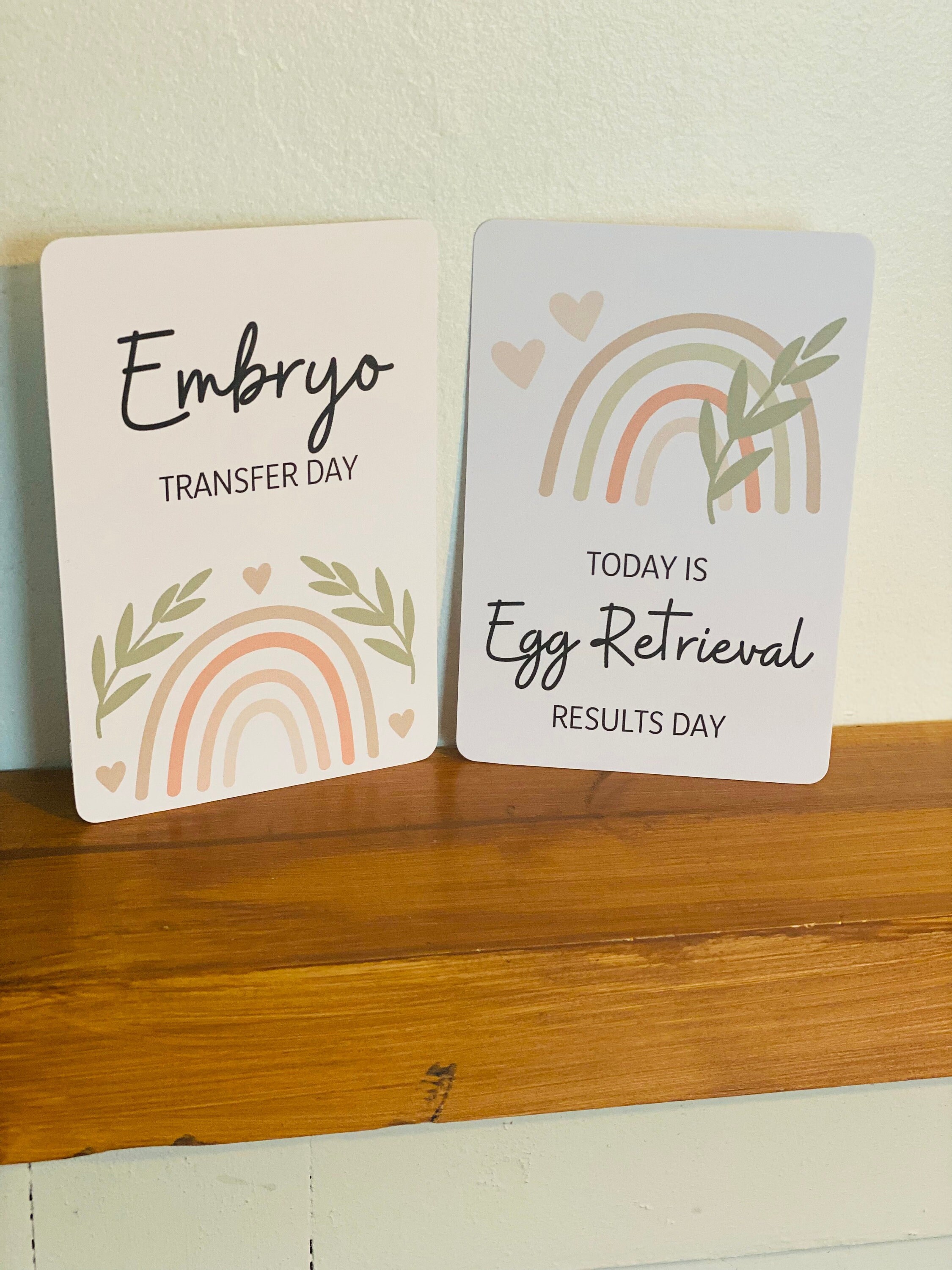 IVF Milestone Cards, IVF Card Gift, IVF Journey, Ivf Baby Fertility ...