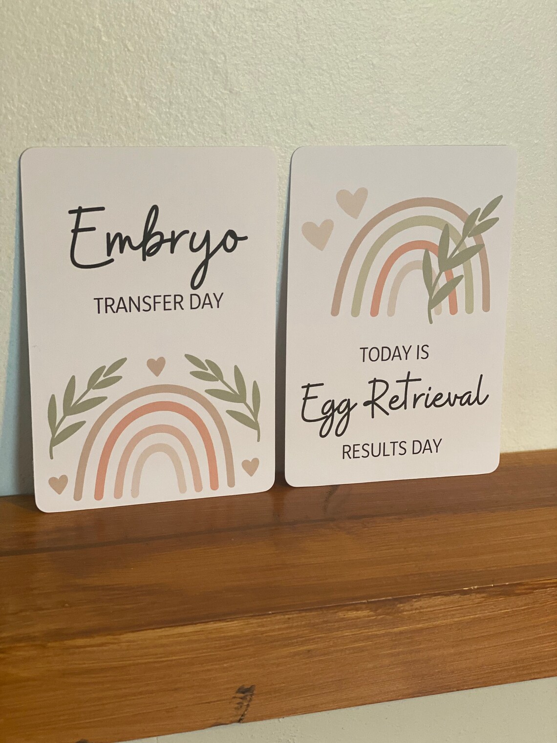 IVF Milestone Cards, IVF Card Gift, IVF Journey, Ivf Baby Fertility ...