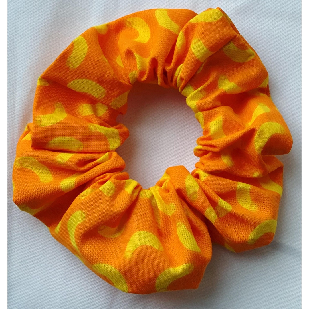 Orange Mac and Cheese Scrunchie/food Scrunchie/funny Scrunchie/party ...