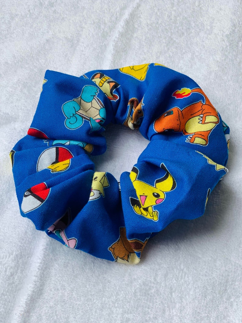 Anime Scrunchie/anime Scrunchies/creatures Scrunchie - Etsy
