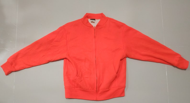 Vintage Camber Jacket Orange Color Size M Made in USA - Etsy