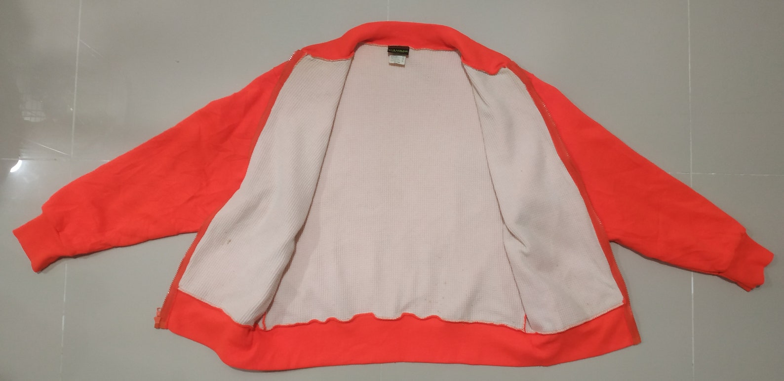 Vintage Camber Jacket Orange Color Size M Made in USA - Etsy