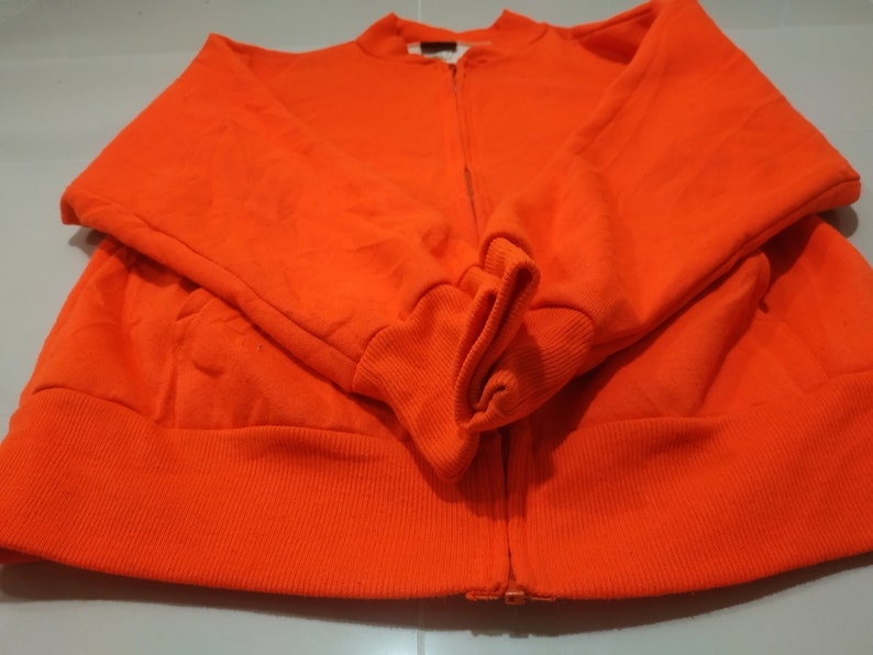 Vintage Camber Jacket Orange Color Size M Made in USA - Etsy