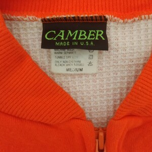Vintage Camber Jacket Orange Color Size M Made in USA - Etsy