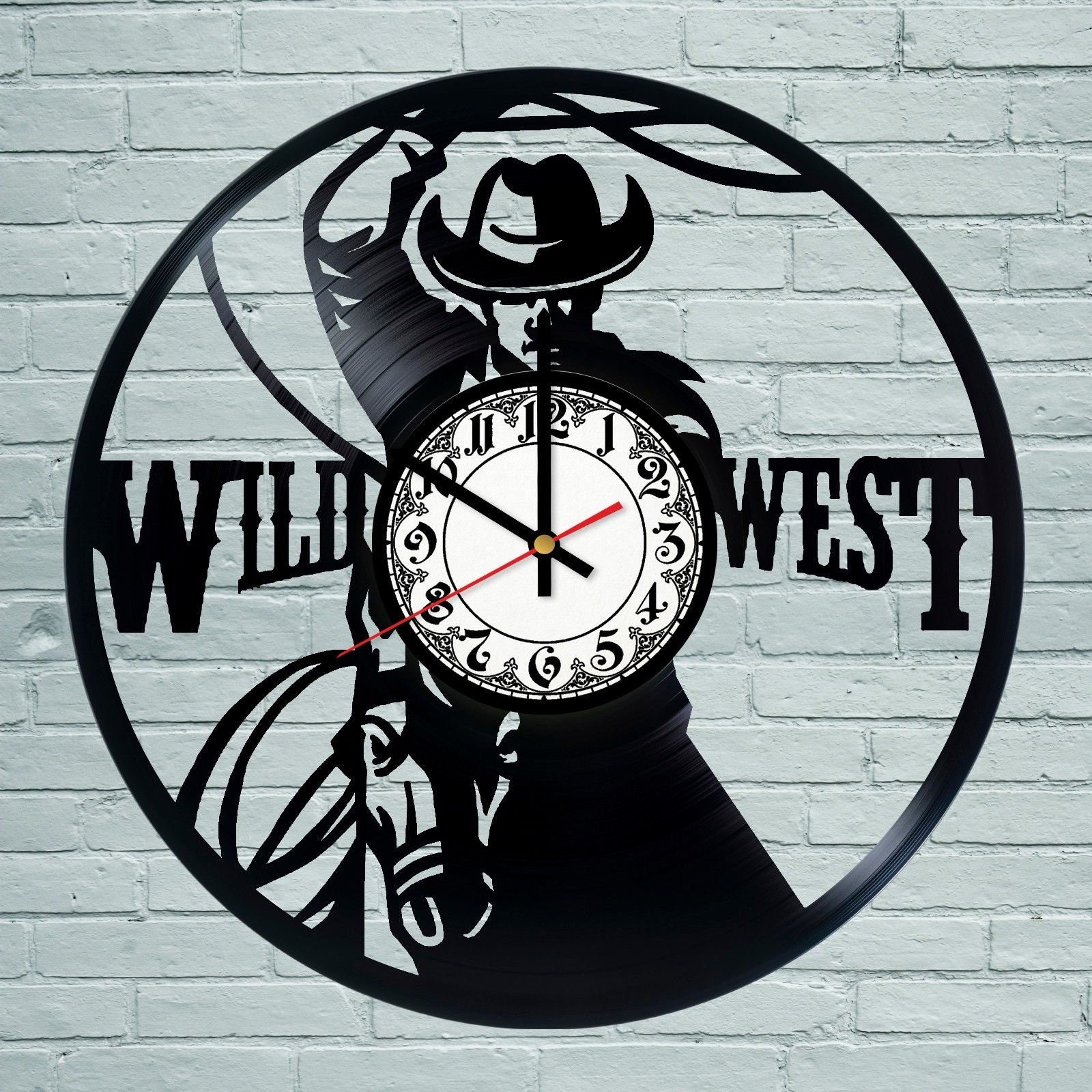 Home Décor Home & Living Wild West artwork Cowboy room decor Buffalo ...