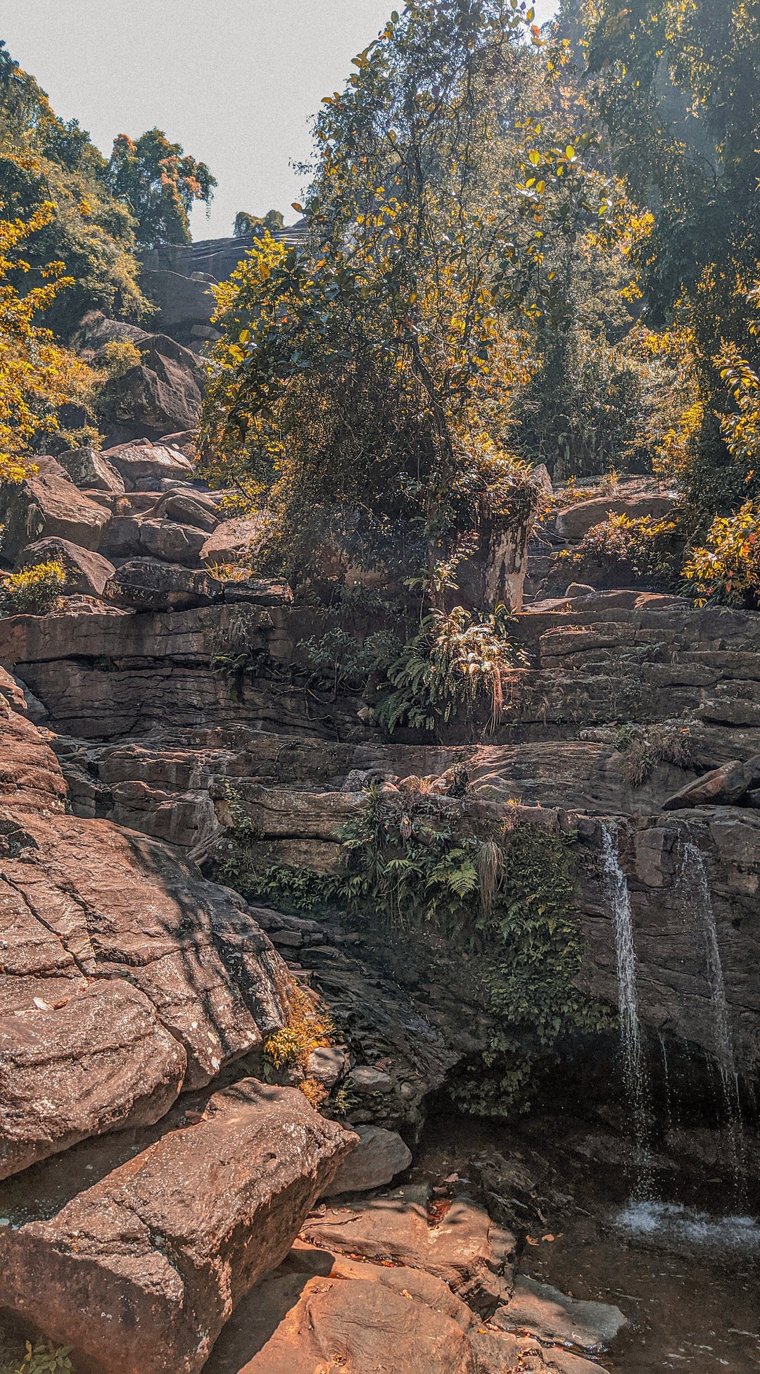 Water Running Over Rocks - Sri Lankan Nature Place - Nature Photography ...
