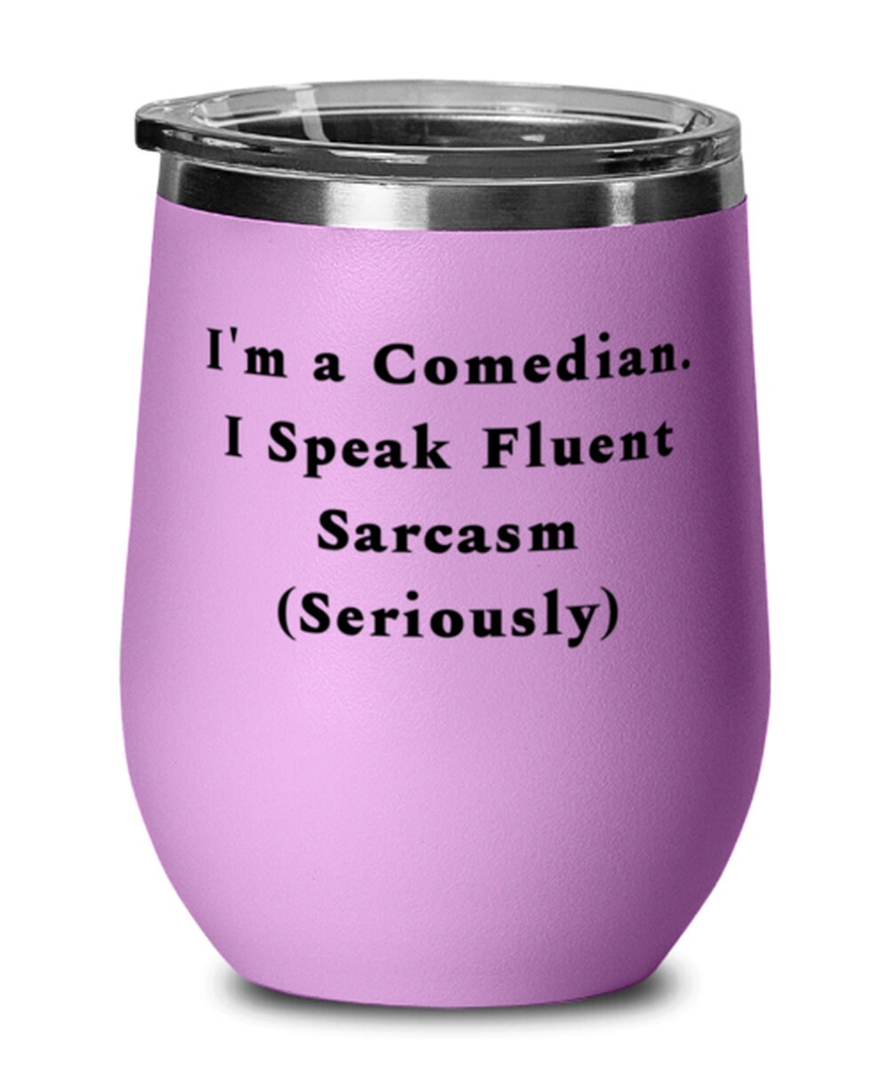Funny Comedian Gifts I'm A Comedian. I Speak Fluent | Etsy