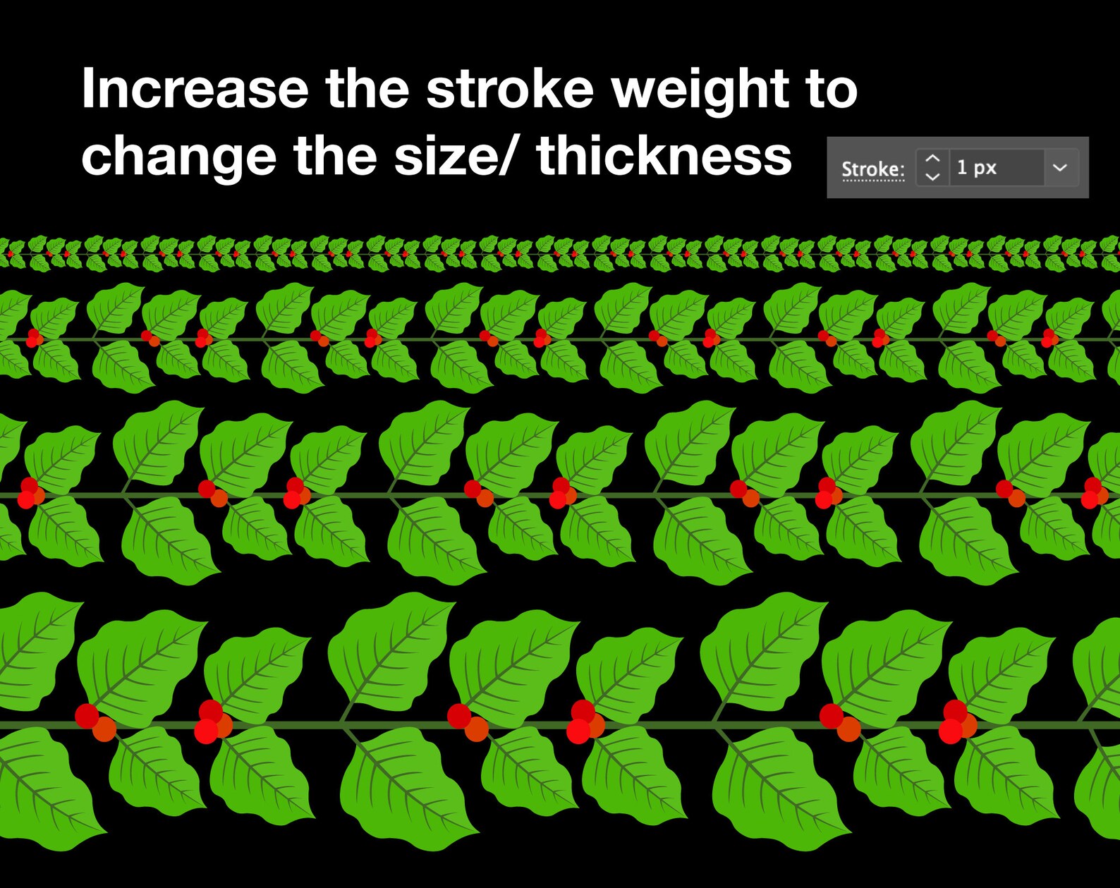 30 Branch Brushes for Adobe Illustrator Pattern Brush Library - Etsy UK