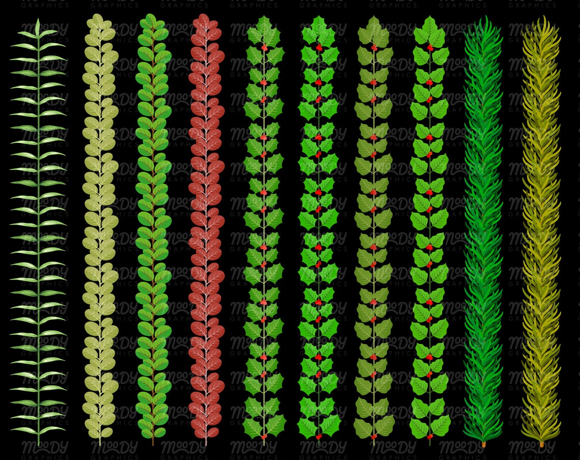 30 Branch Brushes for Adobe Illustrator Pattern Brush Library - Etsy UK