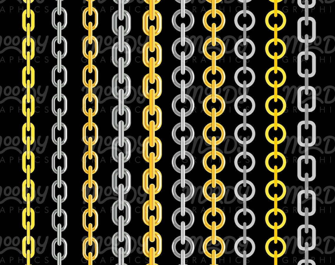 30 Chain Brushes for Adobe Illustrator Pattern Brush Library - Etsy UK