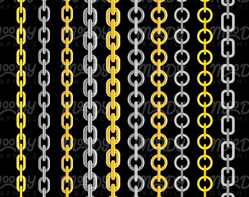 30 Chain Brushes for Adobe Illustrator Pattern Brush Library - Etsy UK