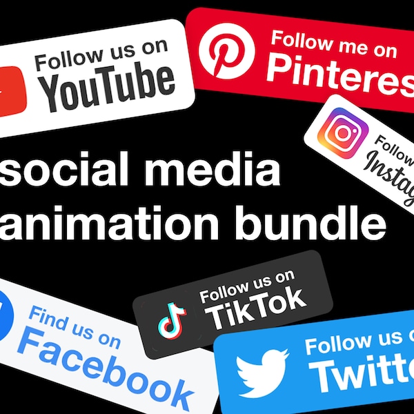 Social Media Animated Pop Ups - Etsy