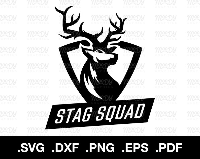 Stag Squad SVG, Stag Do Svg, Stag Night Svg, Party Svg, Stag Dxf, Stag ...