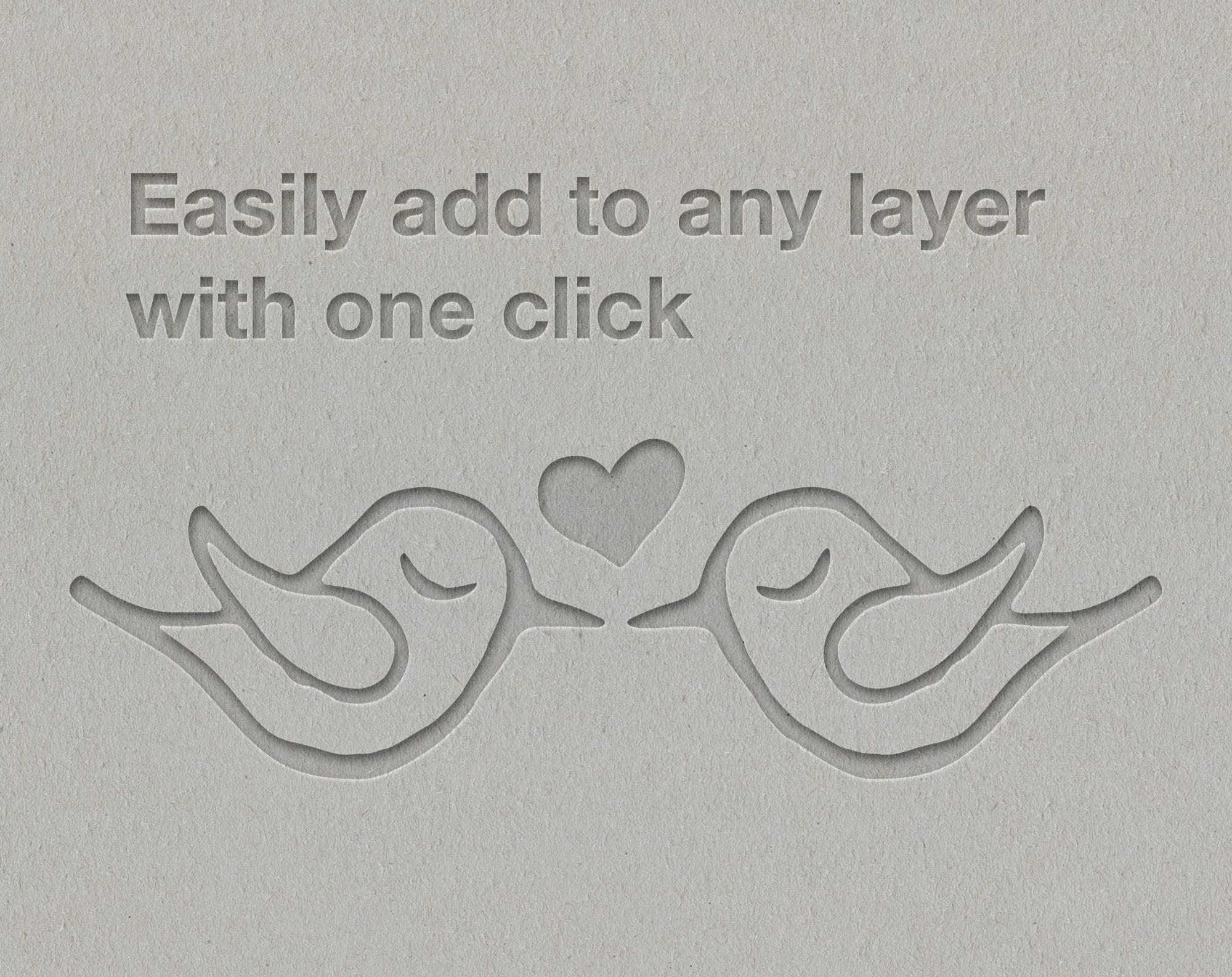 Adobe Photoshop Paper Cut Out Effect 15 Photoshop Layer - Etsy