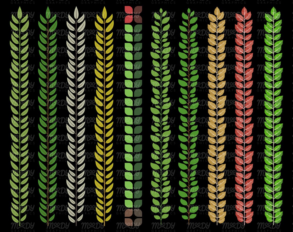 30 Branch Brushes for Adobe Illustrator Pattern Brush Library - Etsy UK