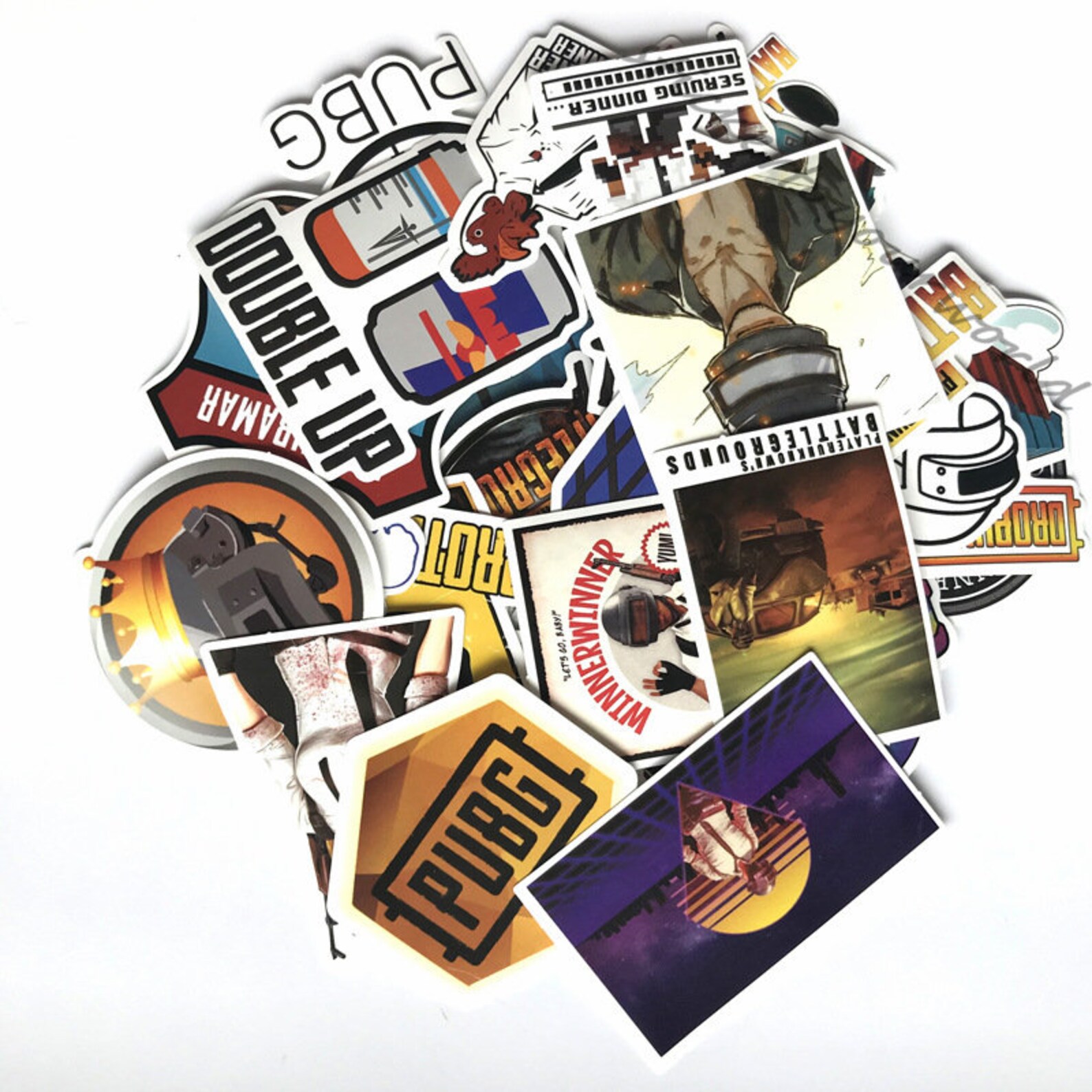 PUBG Game Stickers Waterproof Vinyl Sticker-Decal for | Etsy