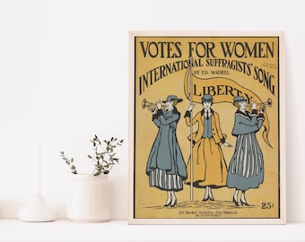 Suffragette Poster | Etsy